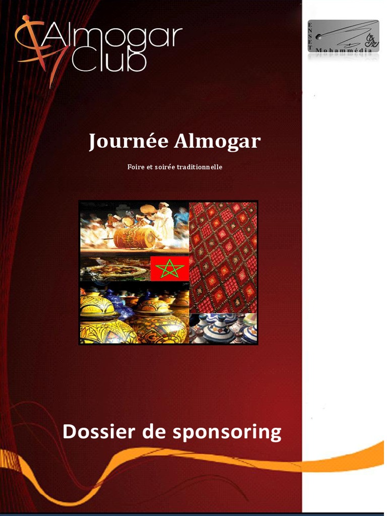 Dossier de Sponsoring Almogar 2023 | PDF | Héritage culturel | Maroc