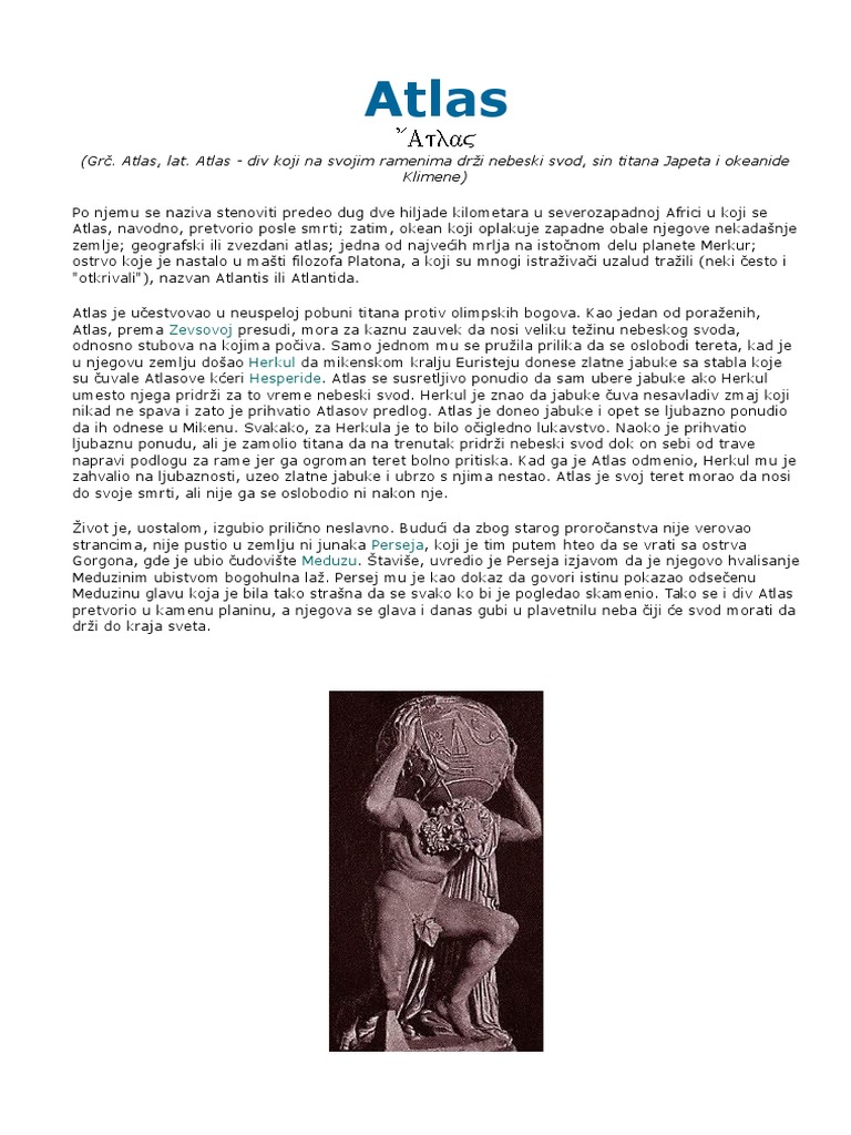 Atlas | PDF