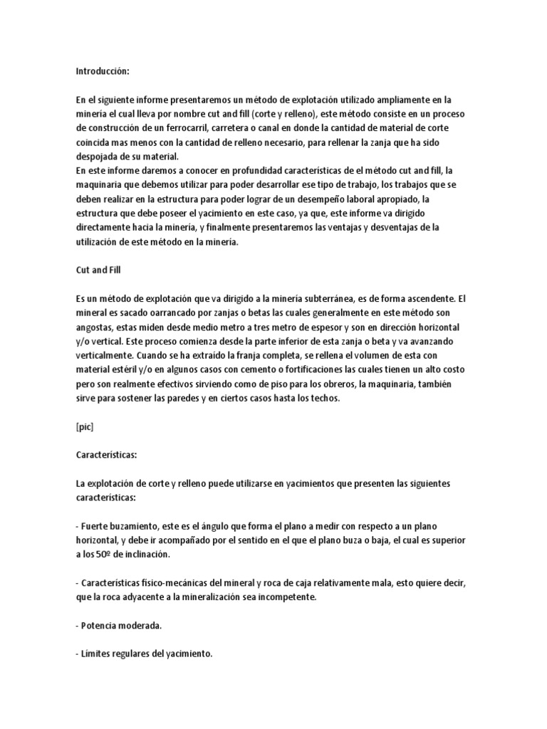 Cut and Fill 2 | PDF | Minería | La carretera