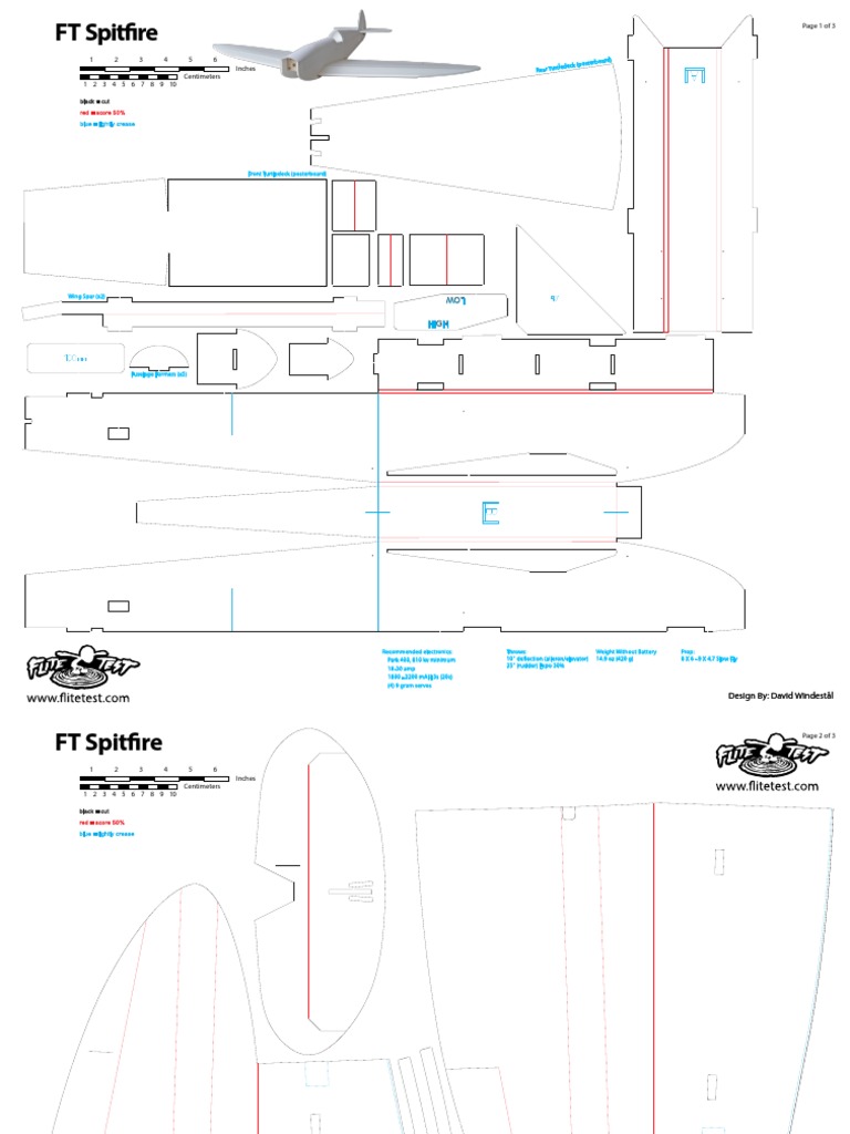 FT Spitfire Plans | PDF