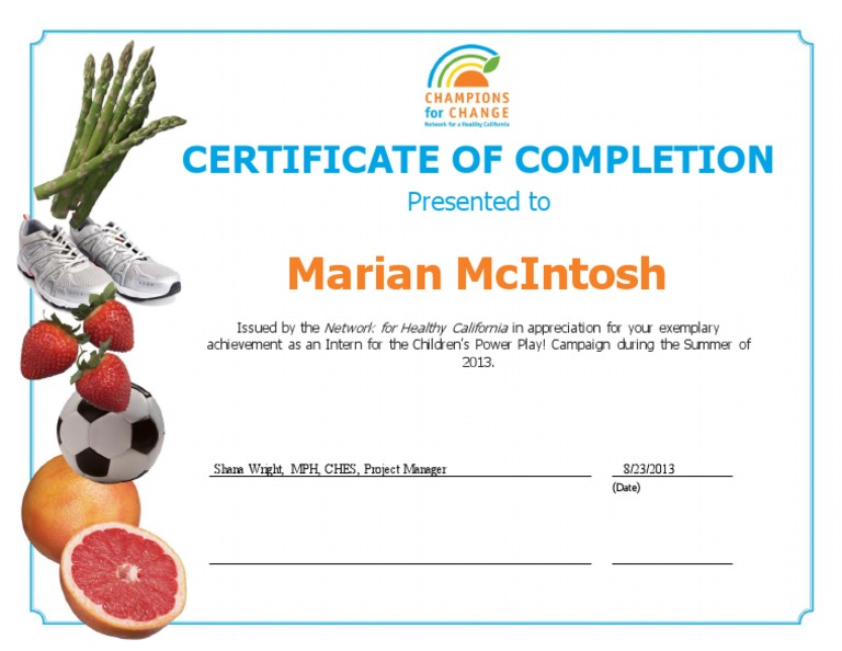 Marian Certificate-1 | PDF