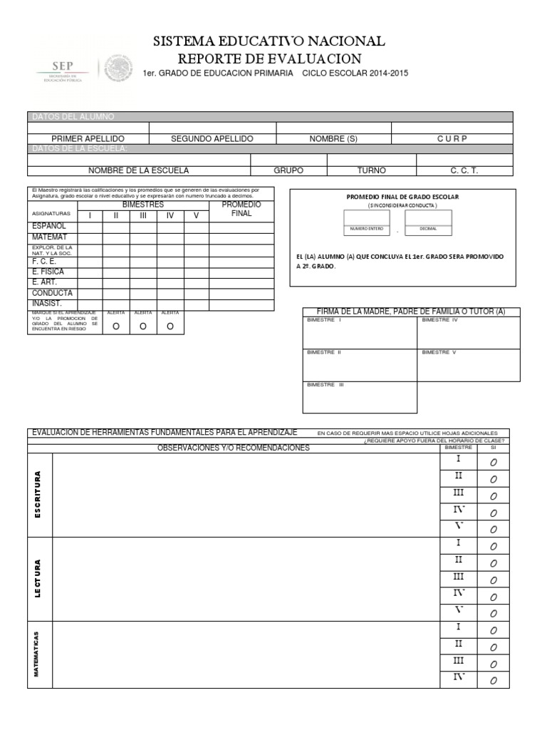Como Imprimir La Boleta De Primaria