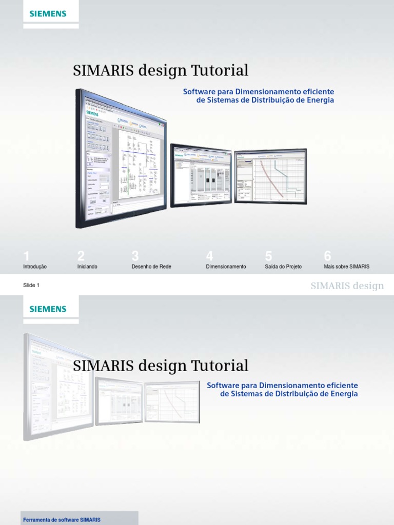 Tutorial SIMARIS Design 7 PT | PDF | Rede de computadores | Transformador