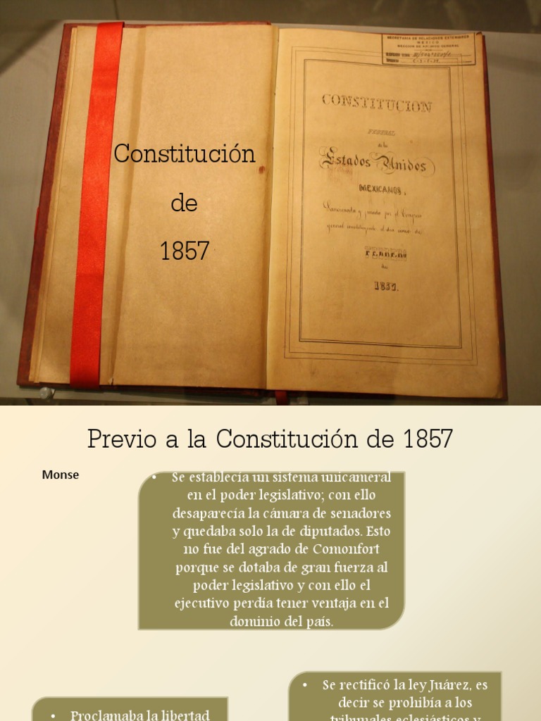 Constitucion de 1857