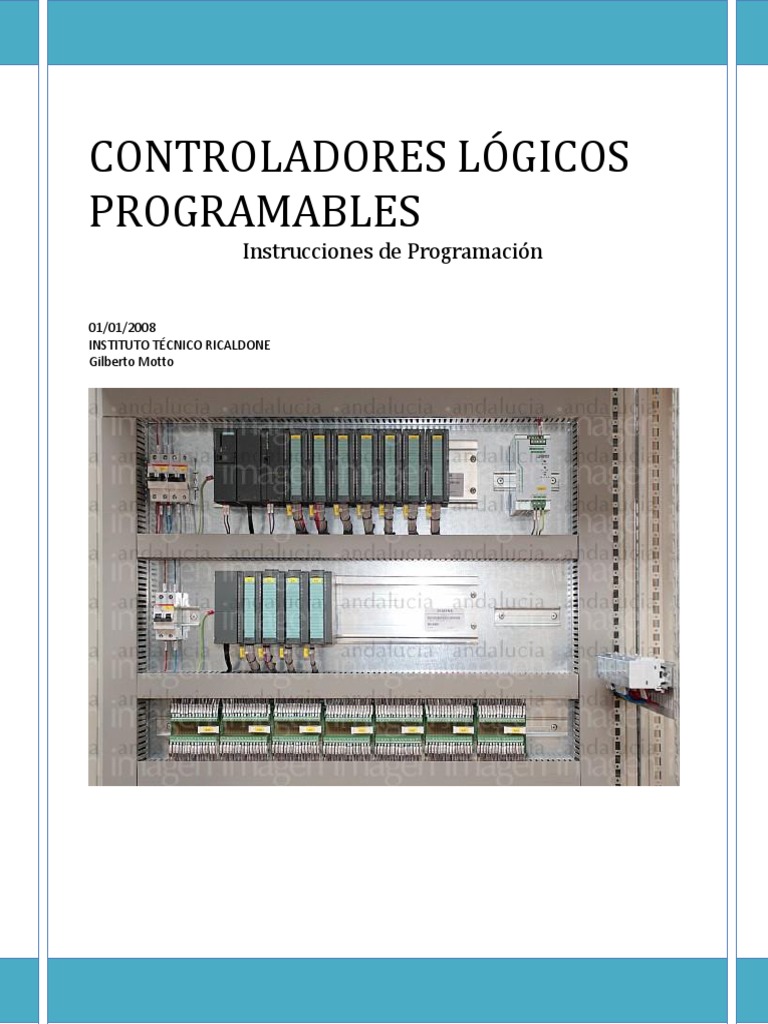 Material PLC - Instrucciones de Programación V 2.0 | PDF | Controlador ...