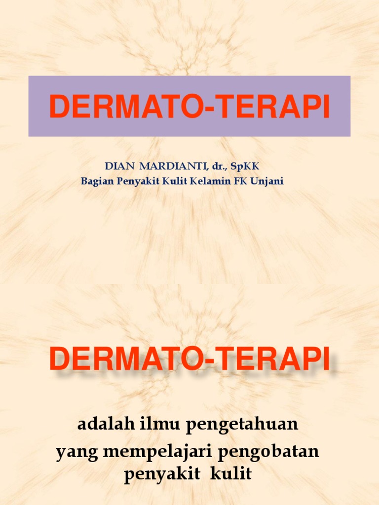 Dermatoterapi | PDF