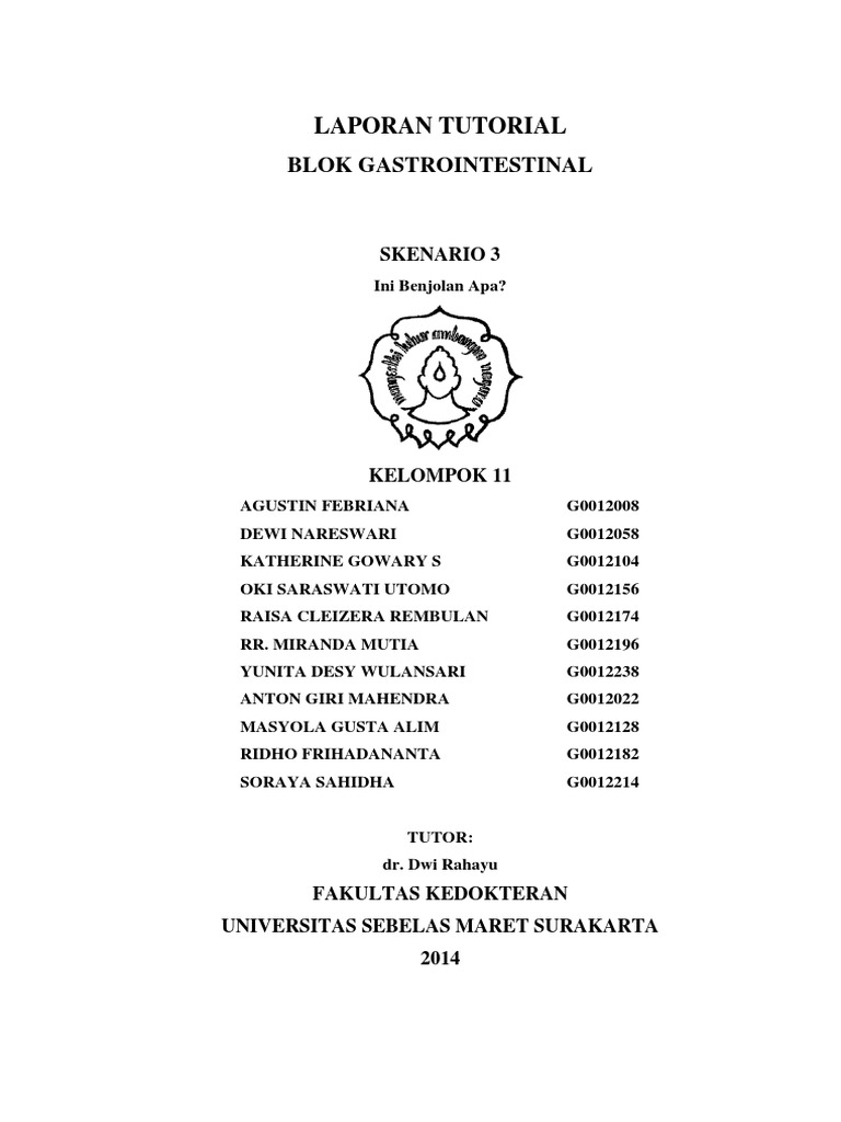 Laporan Tutorial Skenario 3 | PDF