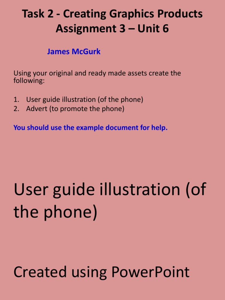 Task 2 - Assign 3 - Creating Graphics | PDF | Business