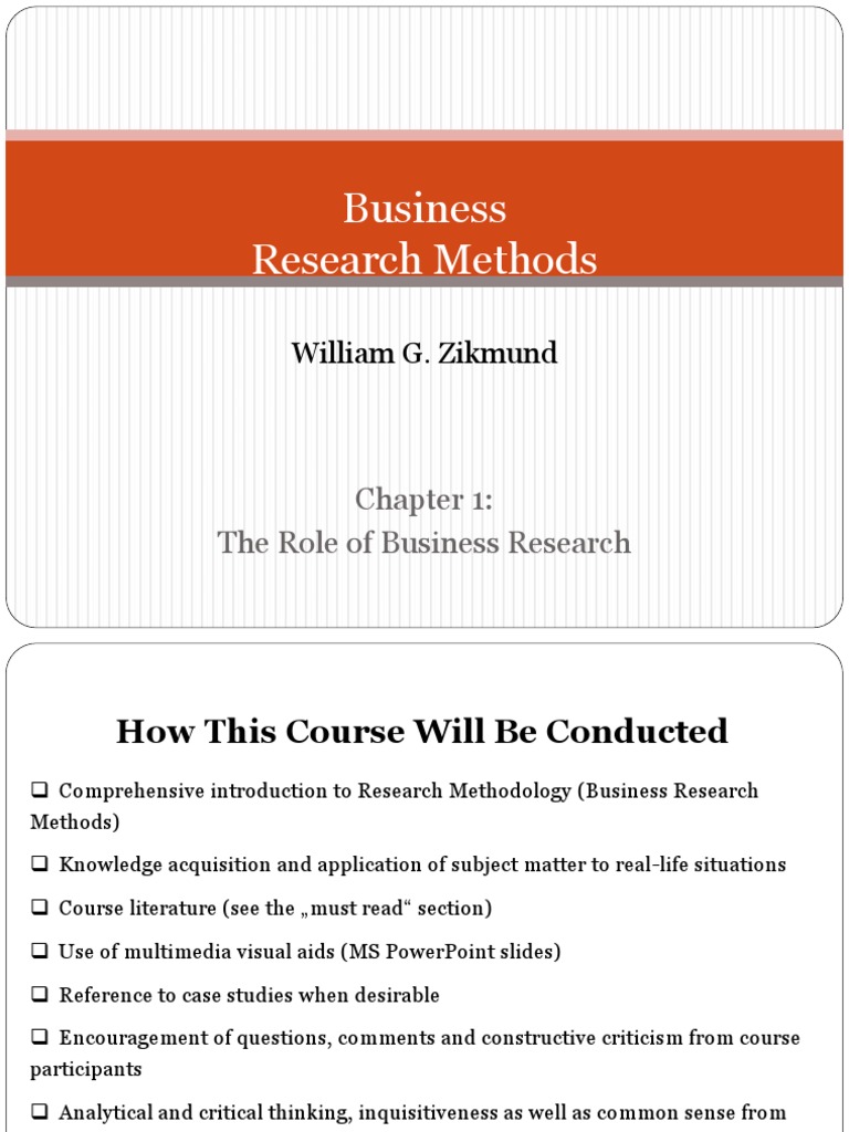 Business Research Methods | PDF | Scientific Method | Science