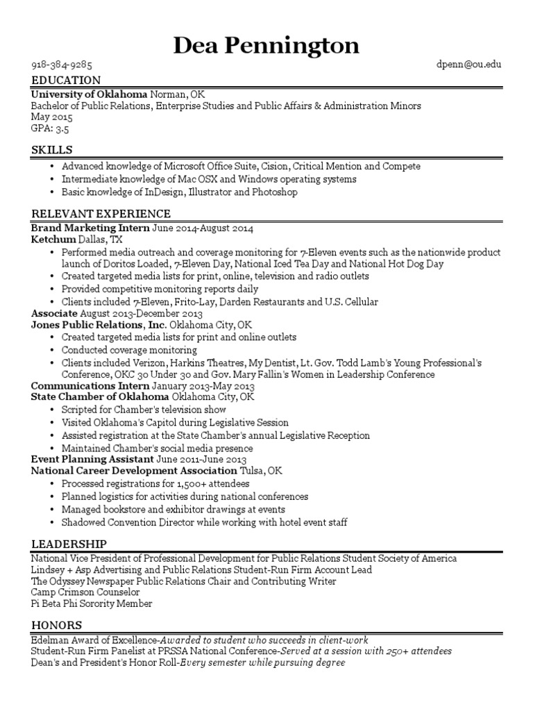 Dea Pennington Resume | PDF | Career & Growth