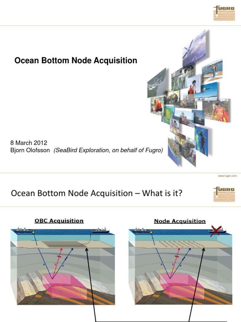 OBN Acquisition | PDF | Reflection Seismology | Applied And ...