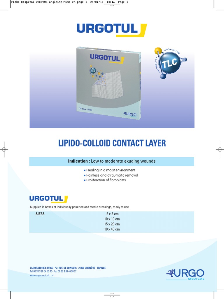 Urgotul | Wound | Clinical Medicine