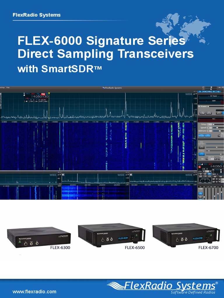 FLEX-6000 Family Datasheet | PDF | Software Defined Radio | Bandwidth (Signal Processing)