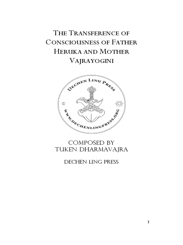 David Gonsalez - Vajrayogini Powa (Father and Mother) | PDF ...