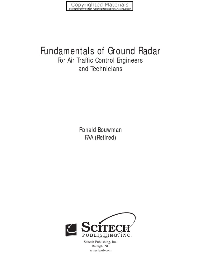 Fundamentals of Ground Radar For Air Traffic Control Engineers and ...