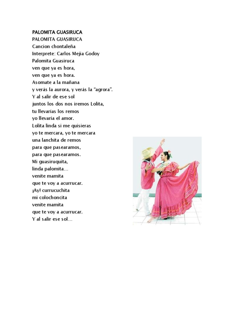 Canciones Nicaraguenses e Ilustración | PDF