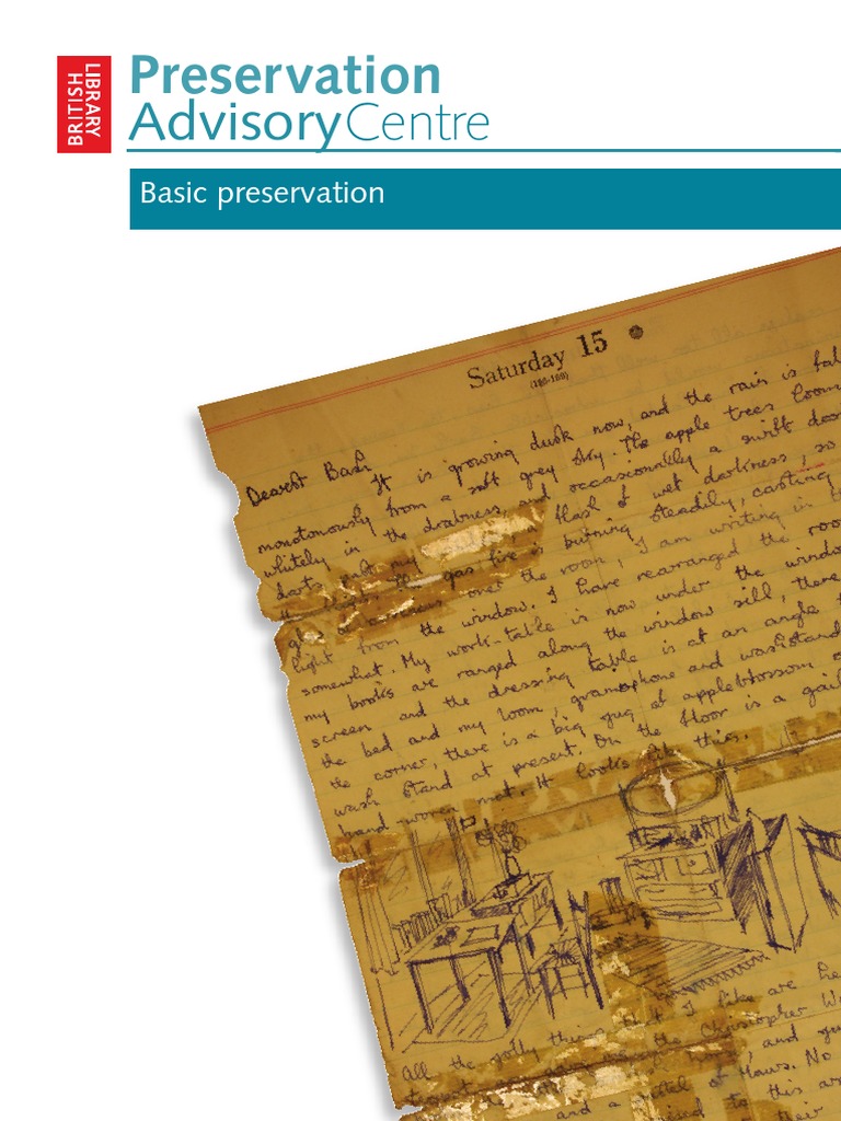 Basic Preservation | PDF | Preservation (Library And Archival Science ...