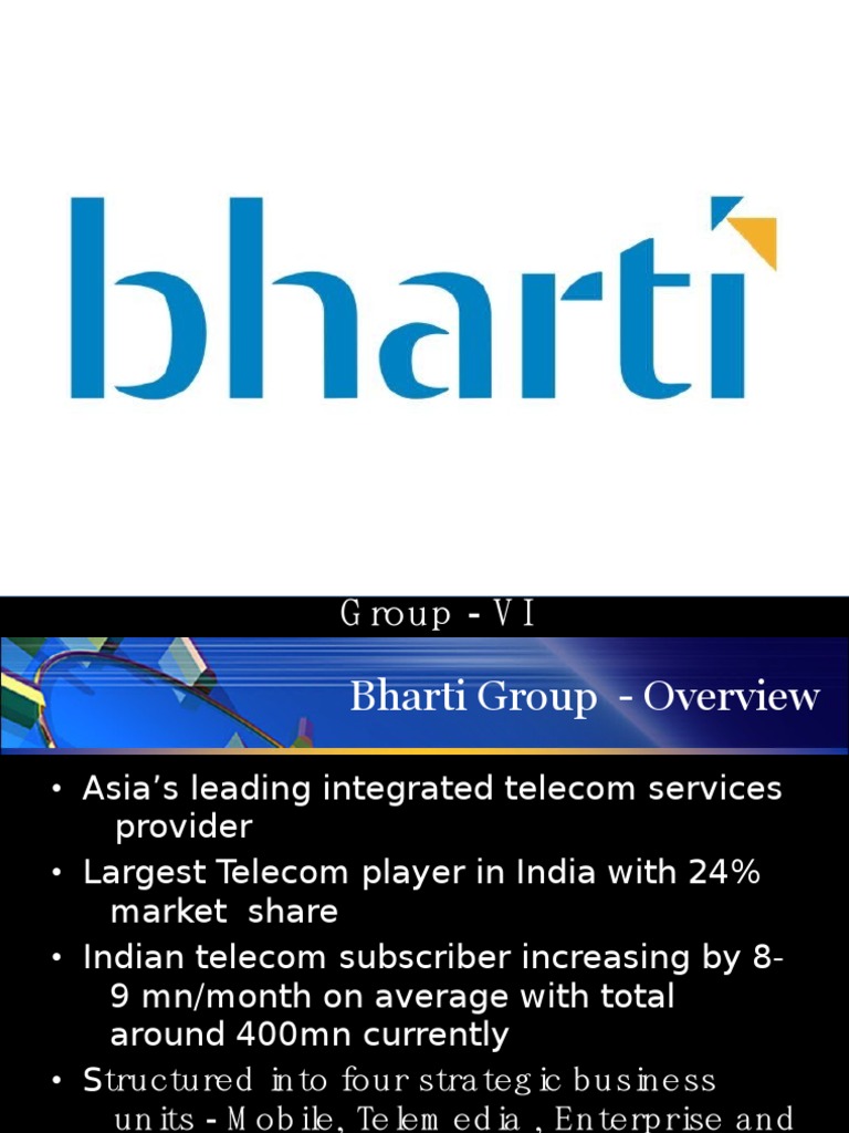 Bharti - Strategy | PDF | Companies | Telecommunications