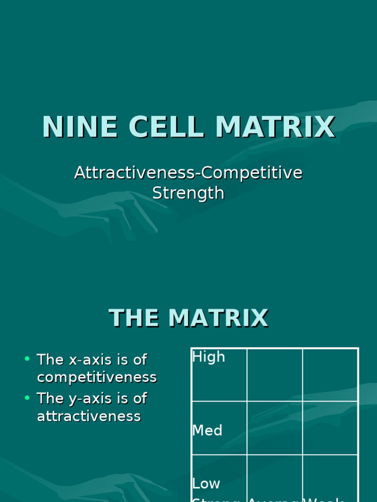 Nine Cell Matrix