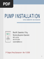 Centrifugal Pump API 686 Key Recommendations | PDF | Screw | Pump