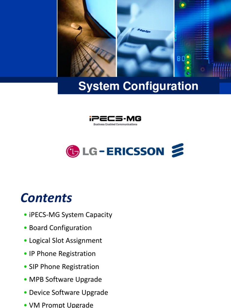 iPECS-MG System Configuration Guide | PDF | Session Initiation Protocol ...