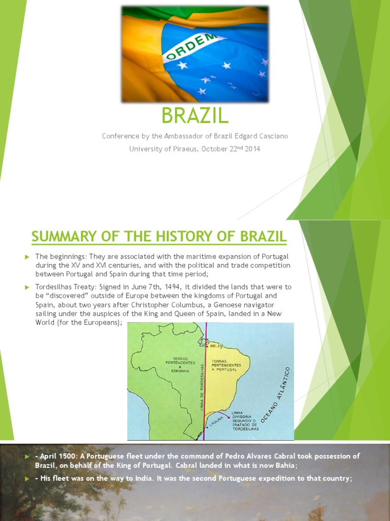 History and Overview of Brazil | PDF | Brazil | Portugal