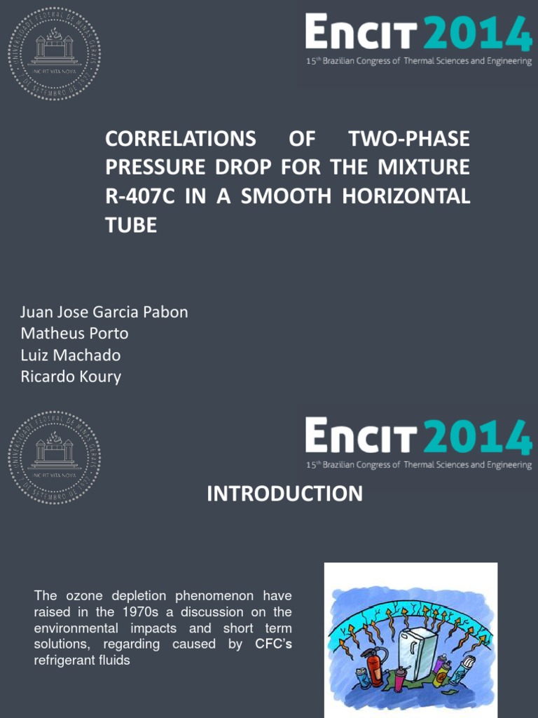 Study Drop Pressure R-407C | PDF | Phases Of Matter | Statistical Mechanics