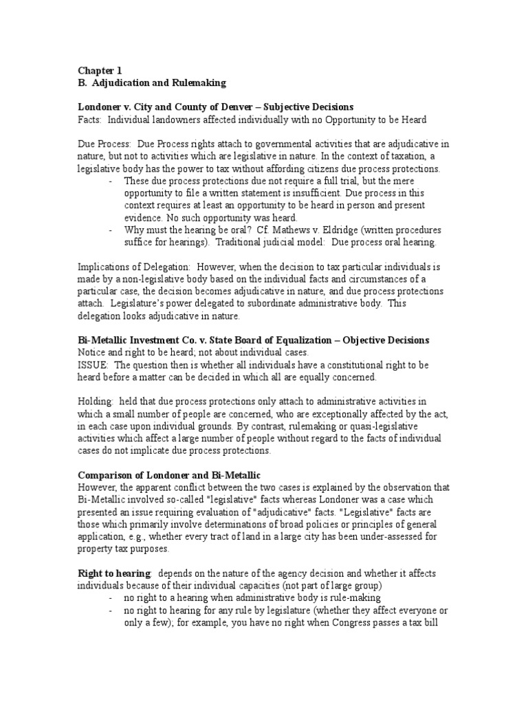 Admin. Outline | PDF