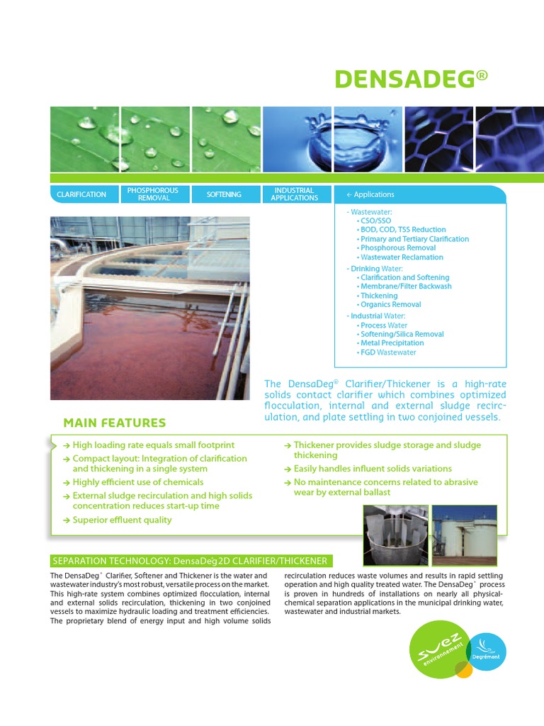 Densadeg GB | Environmental Engineering | Chemical Engineering