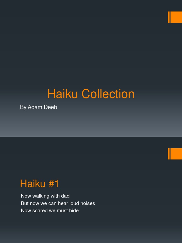 Haiku on War and Survival | PDF