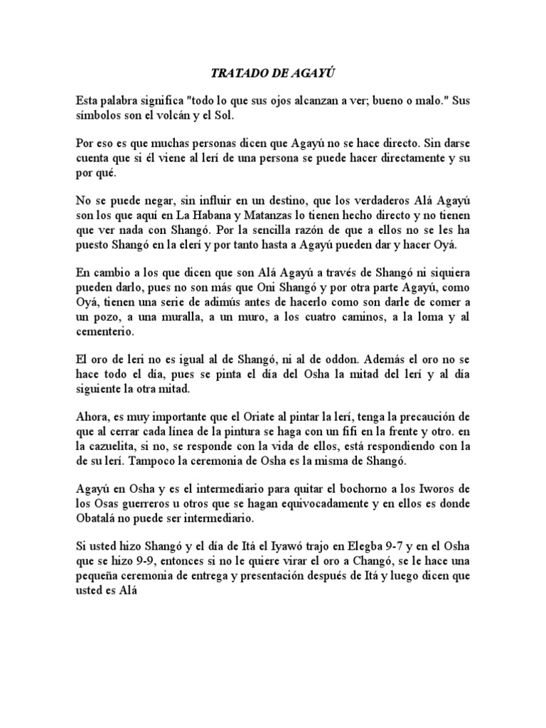 Tratado de Agayu | PDF | Religión y creencia | Naturaleza