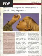 Paracetamol Solubility in Pure Solvents | PDF | Solubility | Solvent