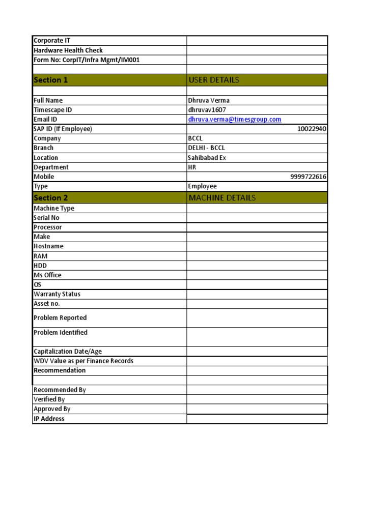 NB Form | PDF