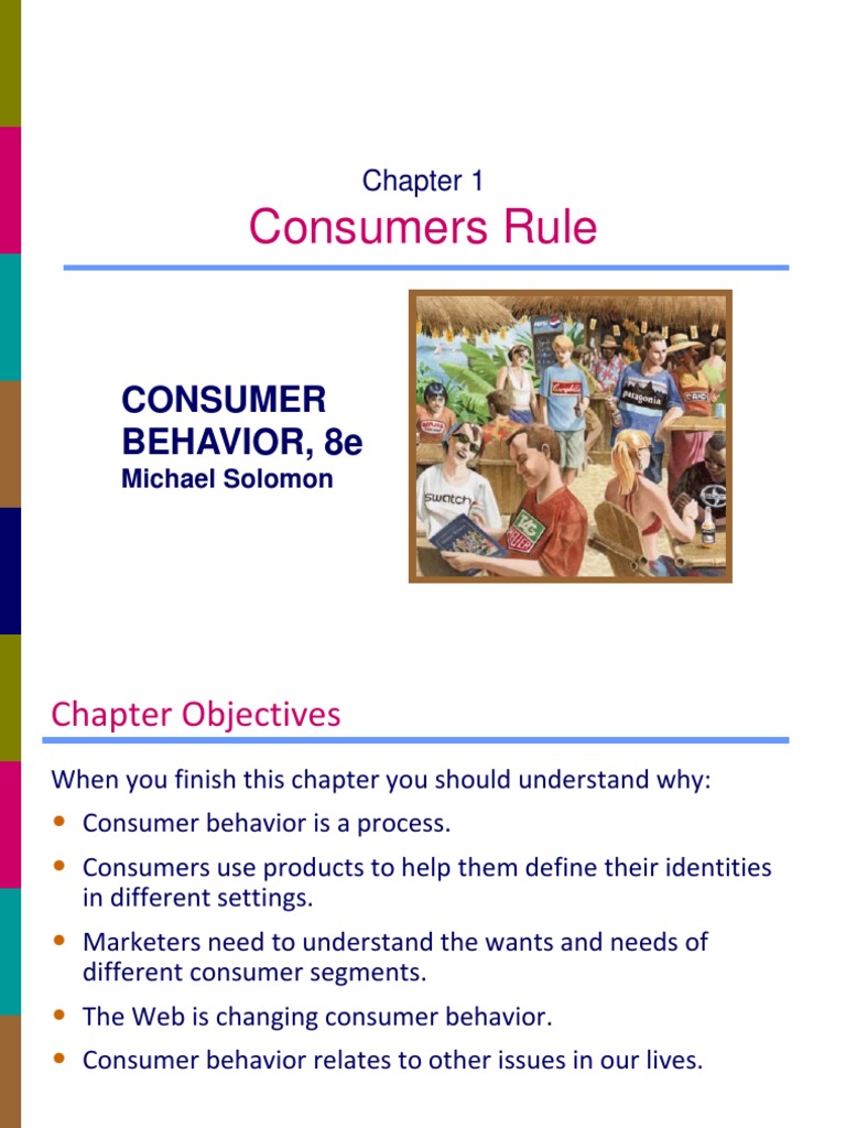 Consumers Rule: Consumer Behavior, 8E | PDF | Social Science