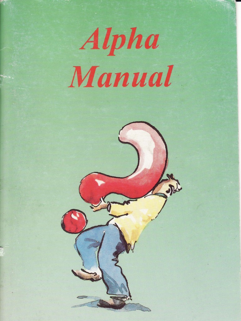 Alpha Manual | Download Free PDF | Gospel Of Mark | Gospel Of Matthew