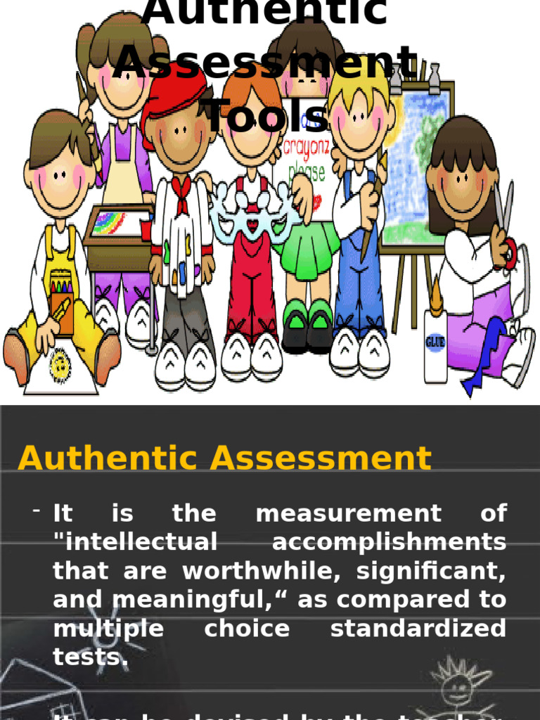 Authentic Assessment Tools | Educational Assessment | Psychology