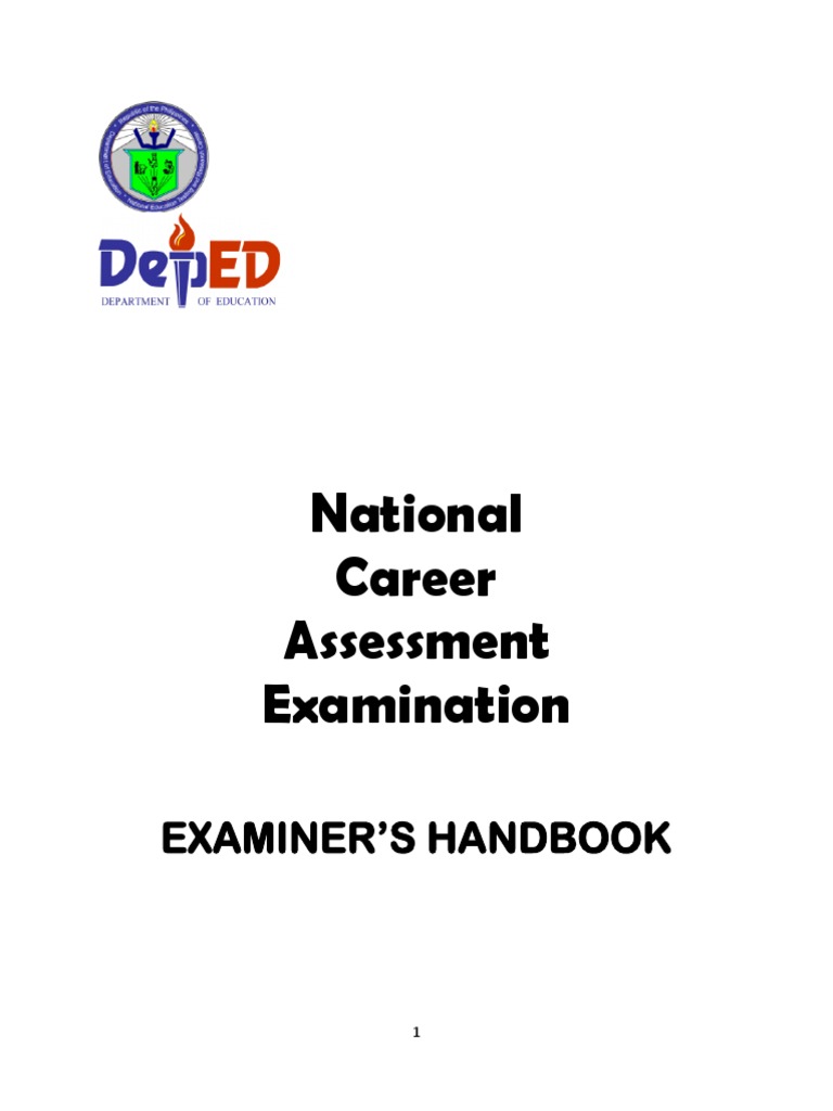 NCAE Examiner's Handbook 2020 | PDF | Tuberculosis | Test (Assessment)