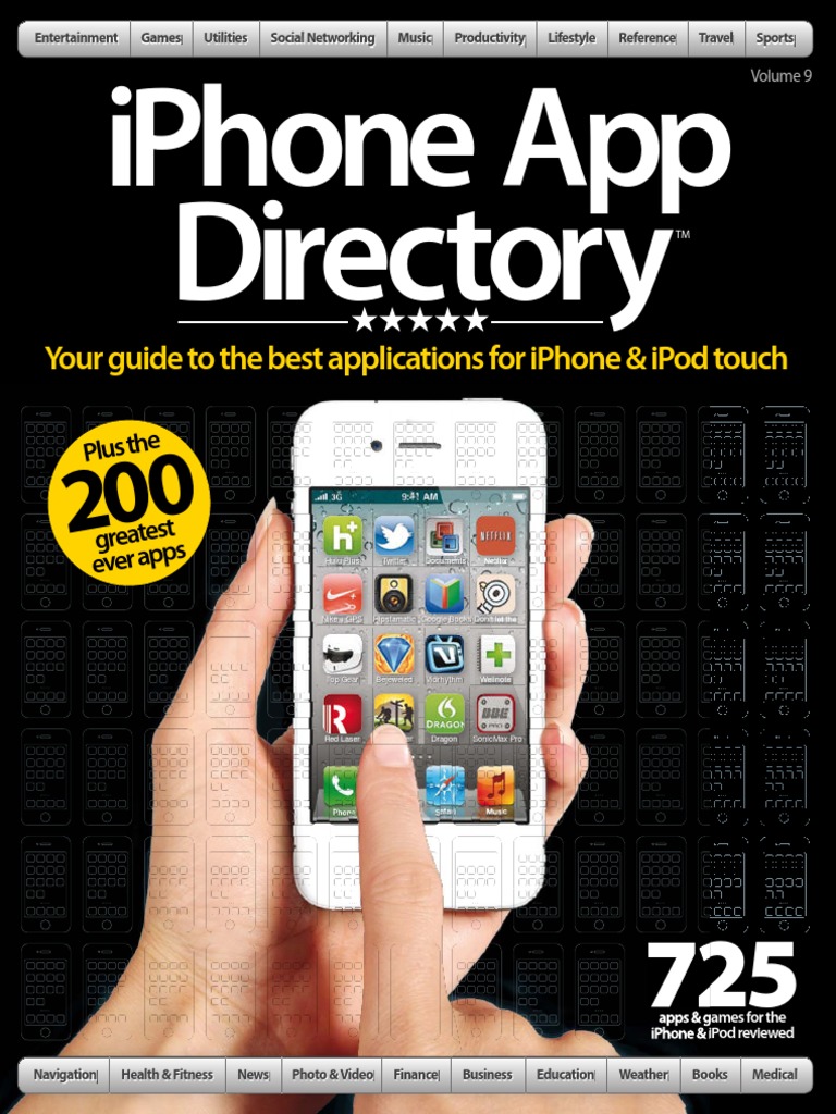 Iphone App Directory - Volume 09 | PDF | I Phone | Portable Document Format