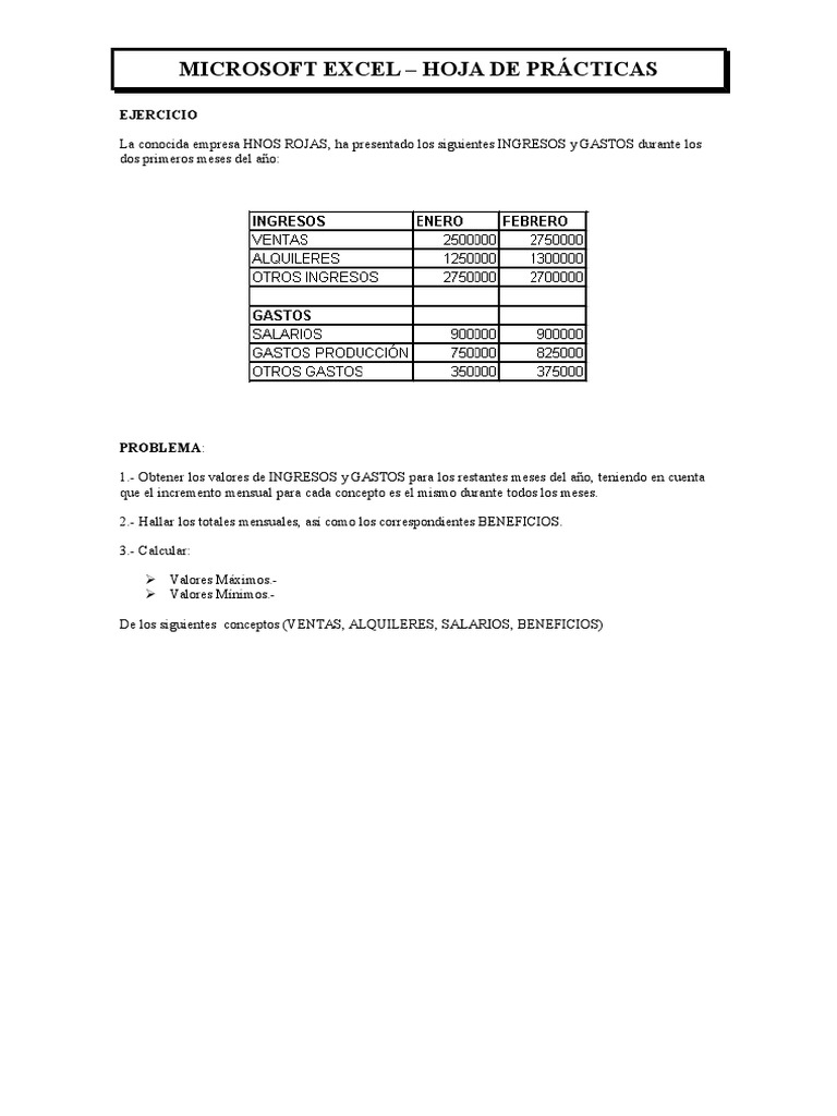Practica 2, Excel | PDF | Informática