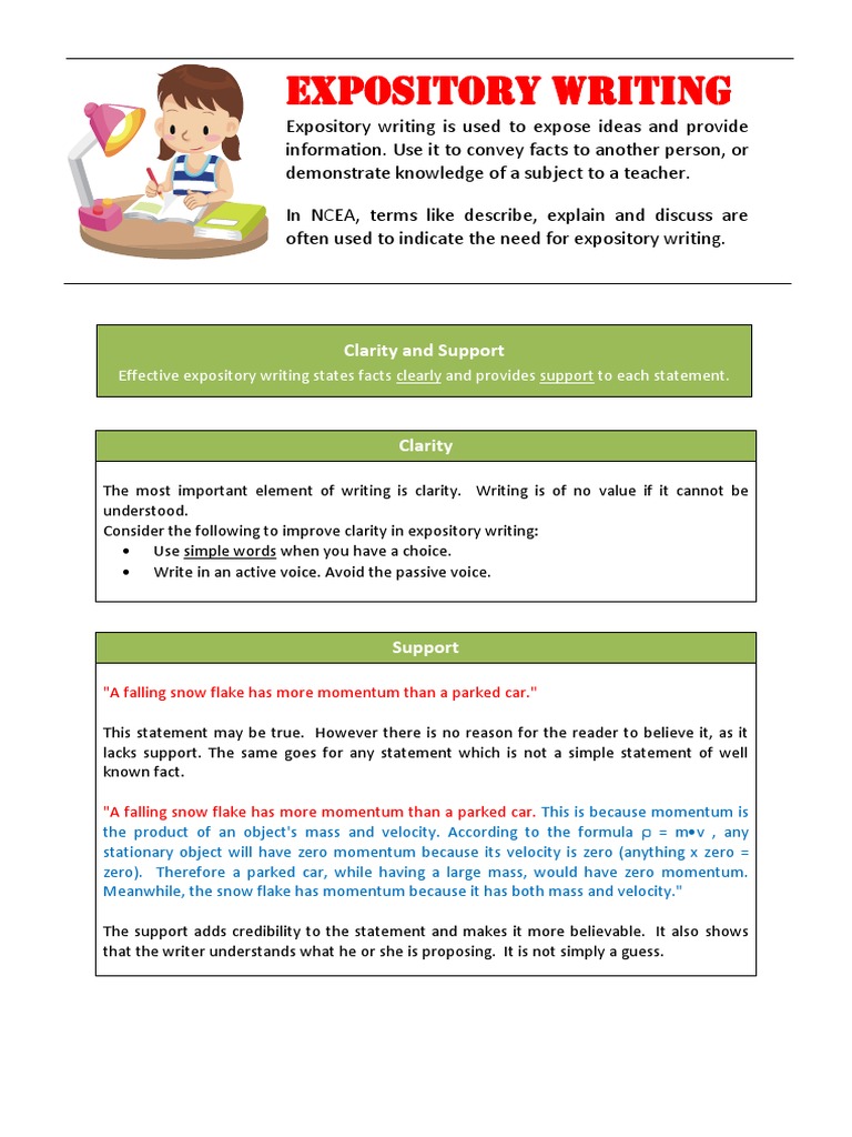 HOW TO: Expository Writing | PDF | Momentum | Mass