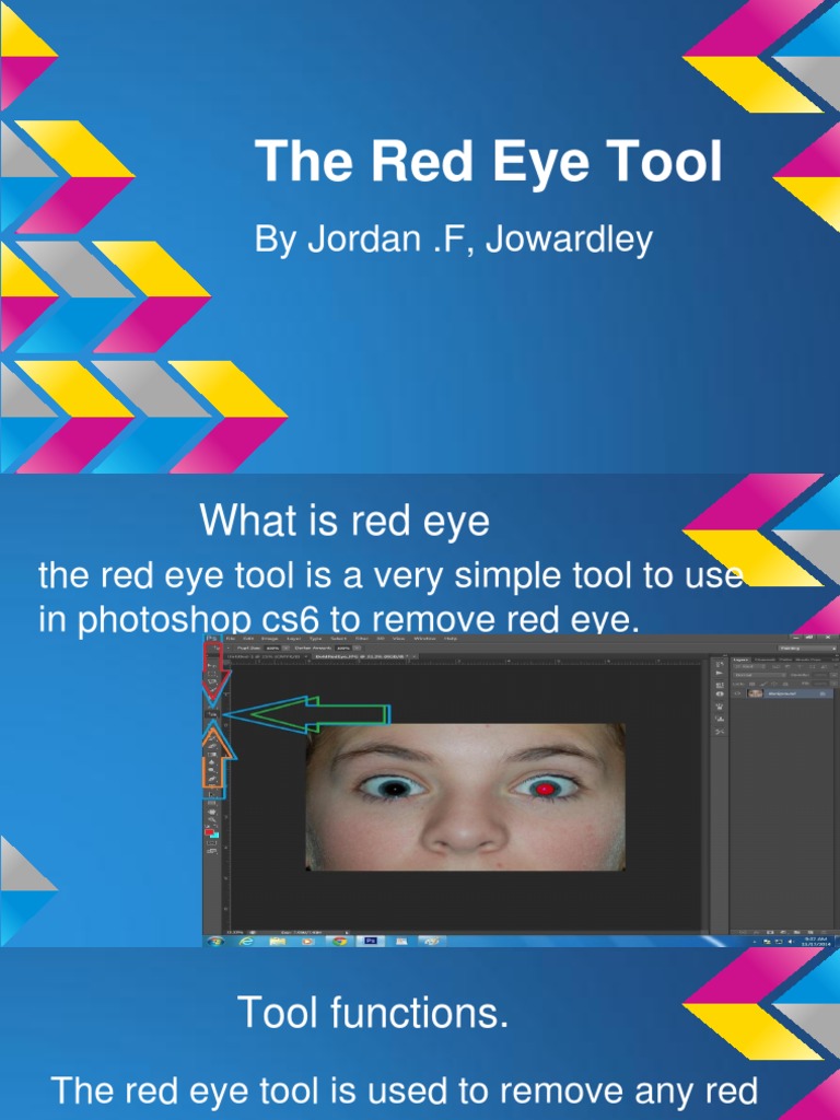 Photoshop CS6 Red Eye Removal Guide | PDF