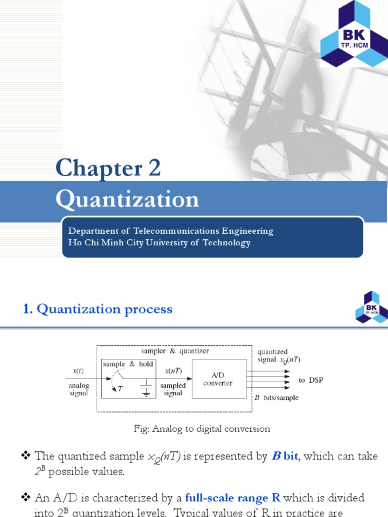 DSP-Lec 02-Quantization PDF | PDF | Analog To Digital Converter ...