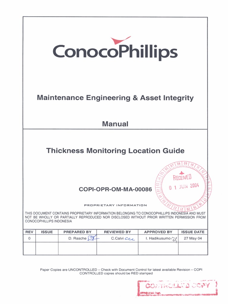 Thickness Monitoring Location Guide PDF | PDF | Ultrasound | Calibration