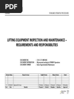 SOP 10 - Safe Lifting Operations PDF | PDF | Elevator | Crane (Machine)