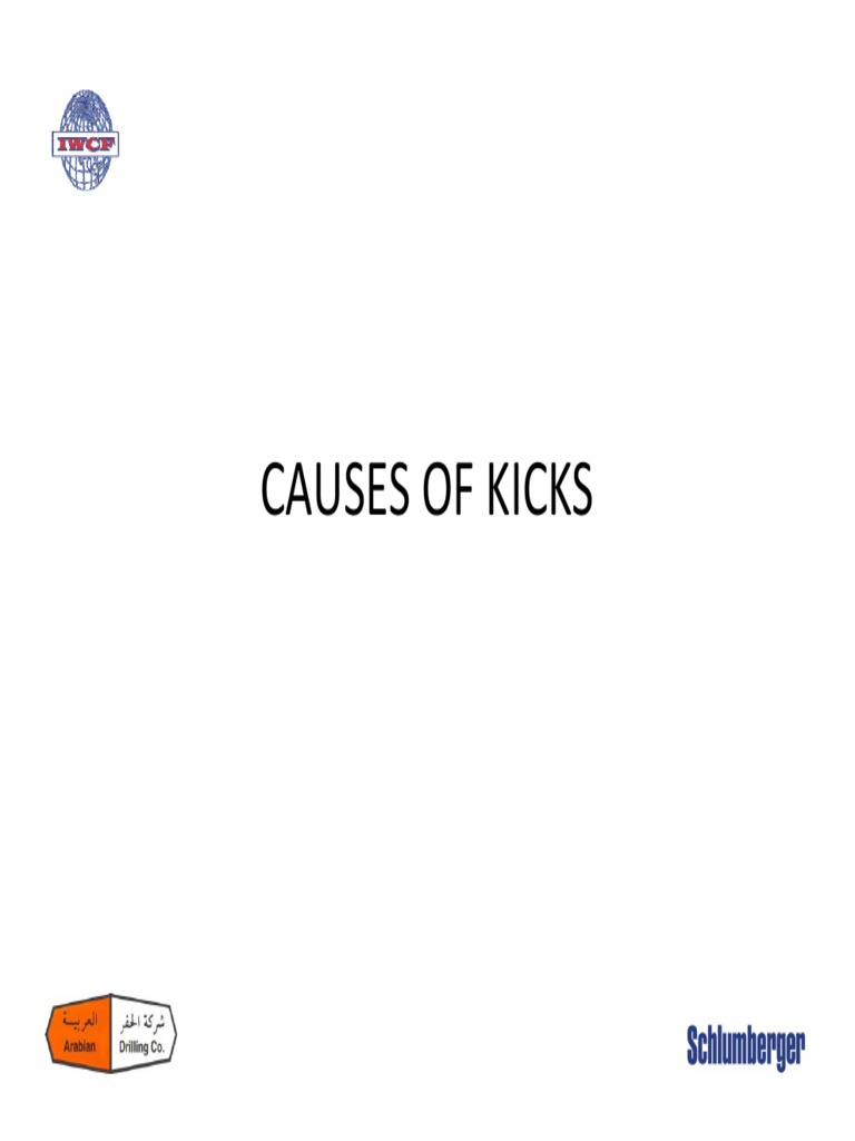 Causes of Kick | PDF | Civil Engineering | Geotechnical Engineering