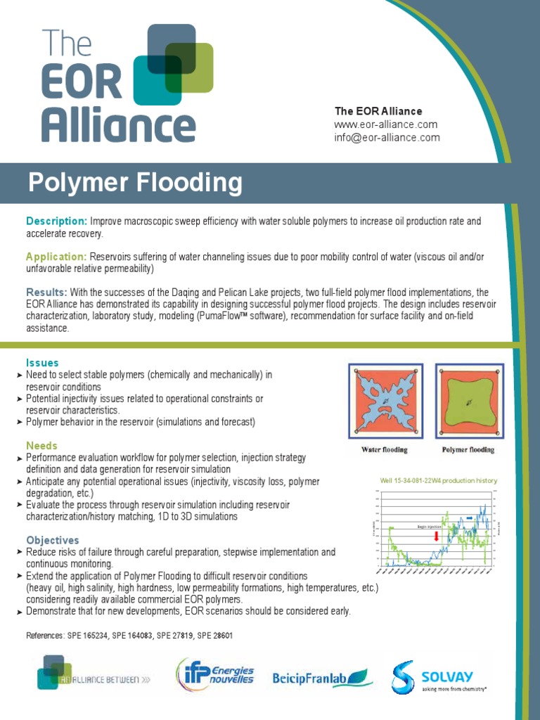EOR Fact Sheet Polymer Flooding | PDF