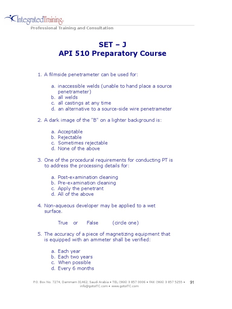 Api 510 | PDF | Welding | Construction
