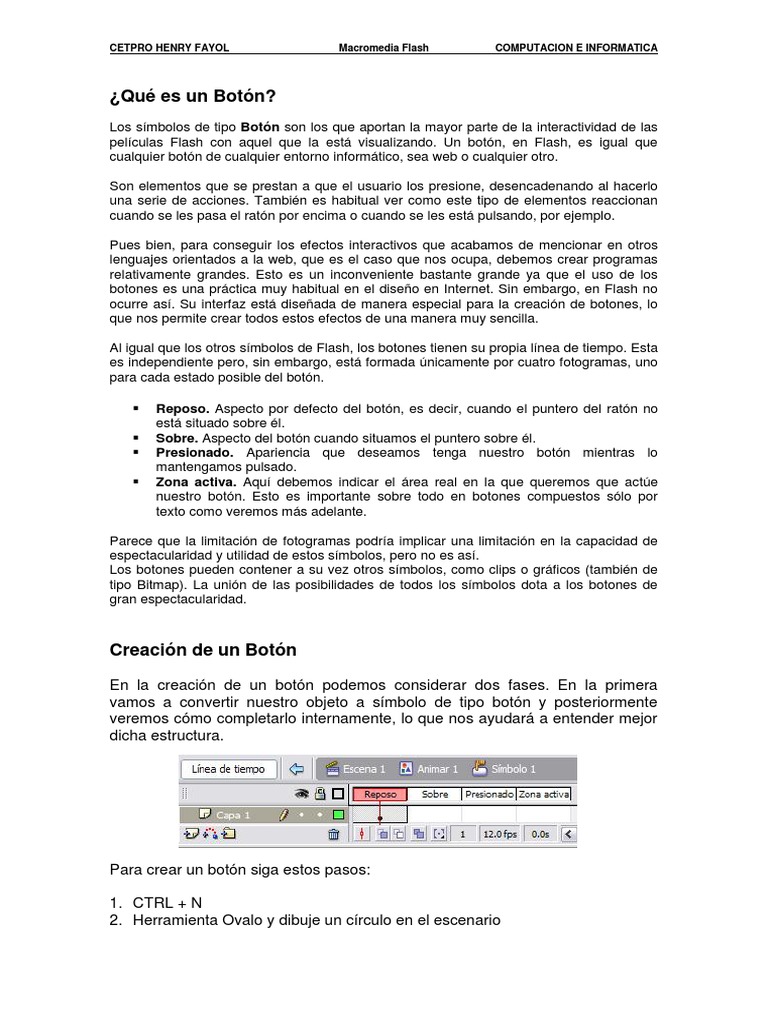 Botones PDF | PDF | Informática