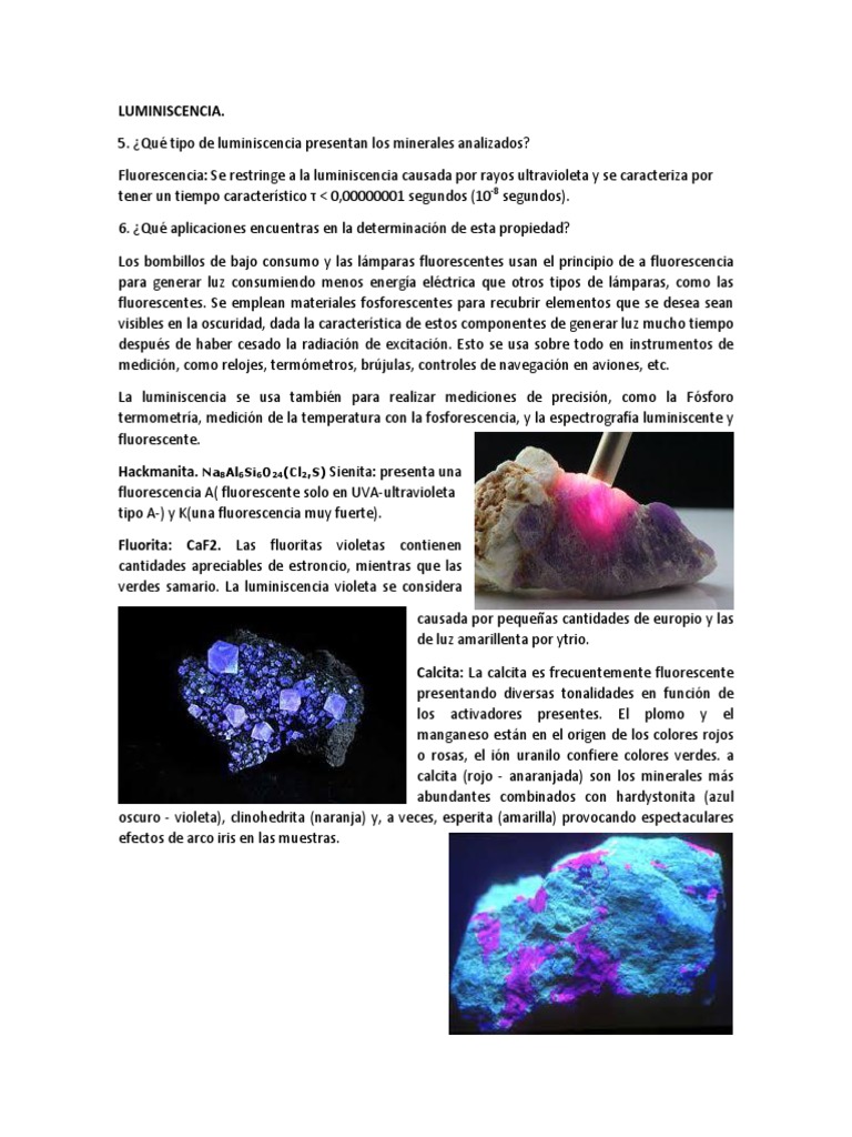 LUMINISCENCIA | PDF