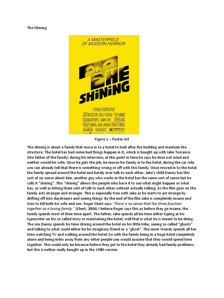 The Shining | PDF | Leisure